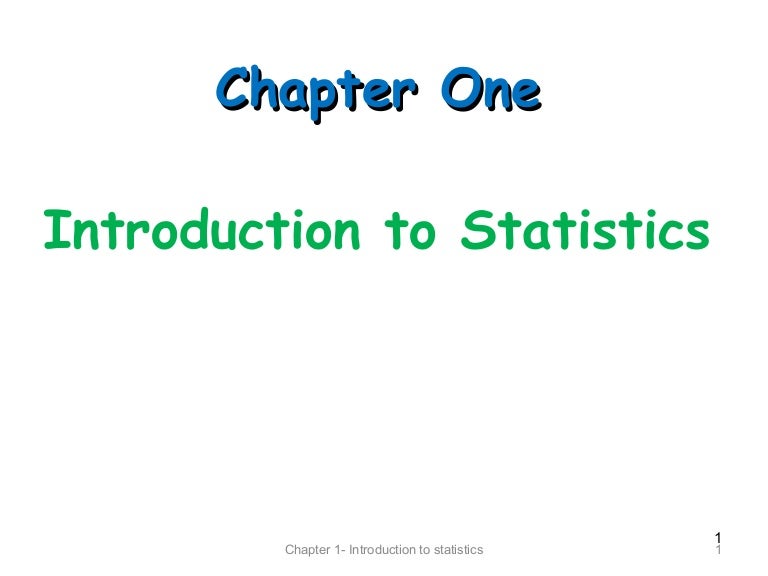 Chapter 1 introduction to statistics for engineers 1 (1)