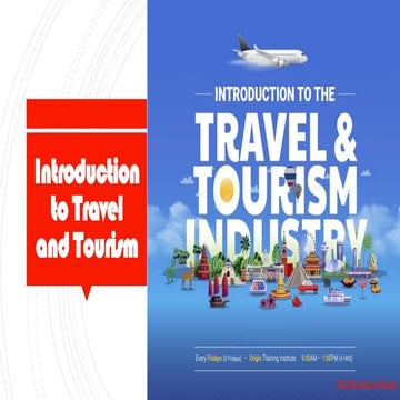 Introduction to Tourism | PPT