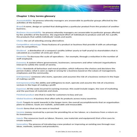 Chapter 1 Key terms glossary role of business.docx