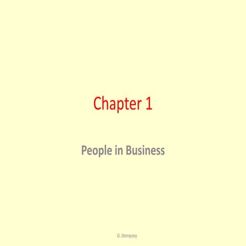 Chapter 1 lc business intro to people in business | PPTX