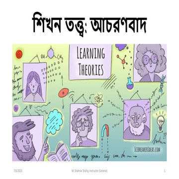 Chapter 1_Lesson 3_Learning Theory_Behaviorism.pptx