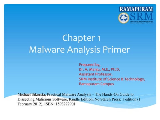 CHAPTER 1 MALWARE ANALYSIS PRIMER.ppt