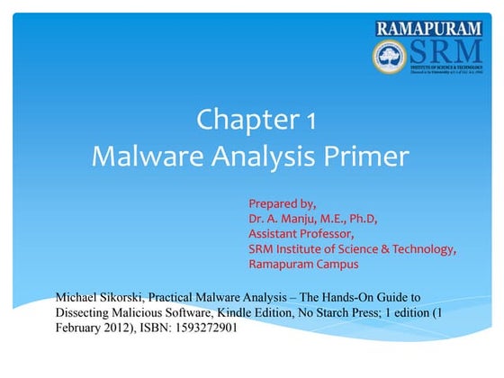 Introduction To Malware Analysis.pptx
