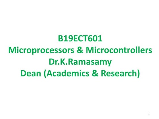 Introduction To 80386 Microprocessor Pdf Computer Peripherals Computing