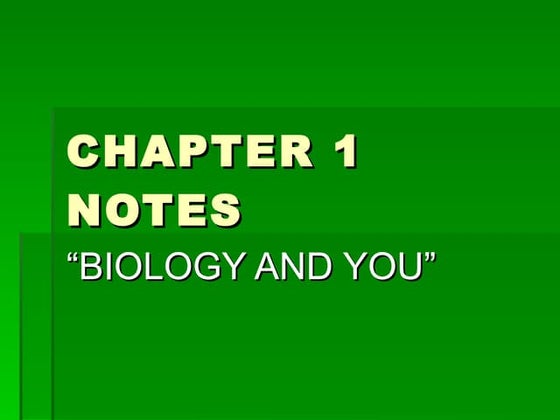Chapter 1 - Introduction to Chemistry | PPT