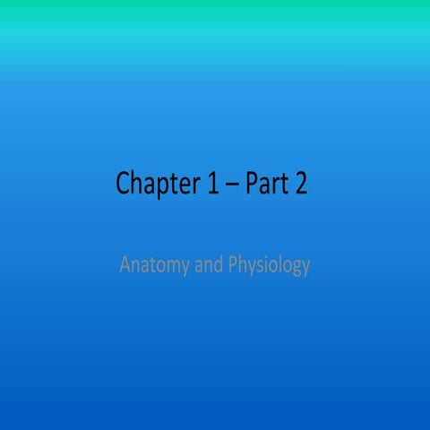 Introduction to pathophysiology | PPTX