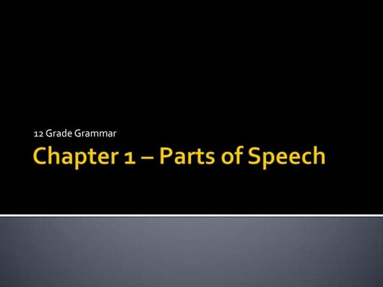 Grammar Powerpoint | PPT