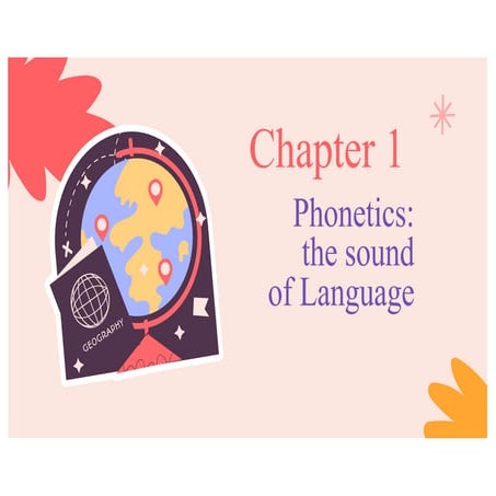 Chapter 1 phonetics for student 02 | PPT