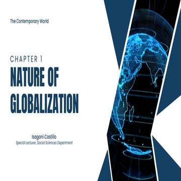 The Contemporary World Chapter 1: Nature of Globalization | PDF