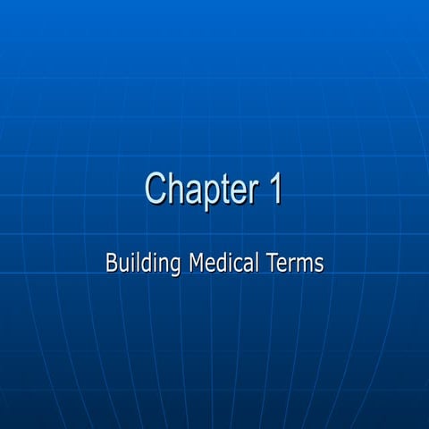 Chapter 1 Presentation | PPT