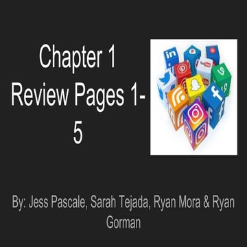 Chapter 1 review pages 1 5 | PPT