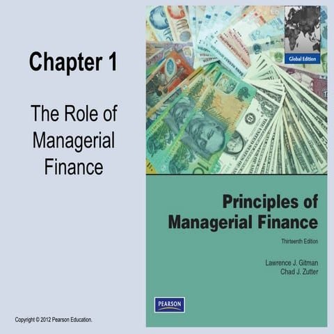 Chapter 1 role of managerial finance | PPT