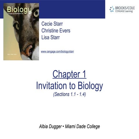Fundamentals of biology | PPTX