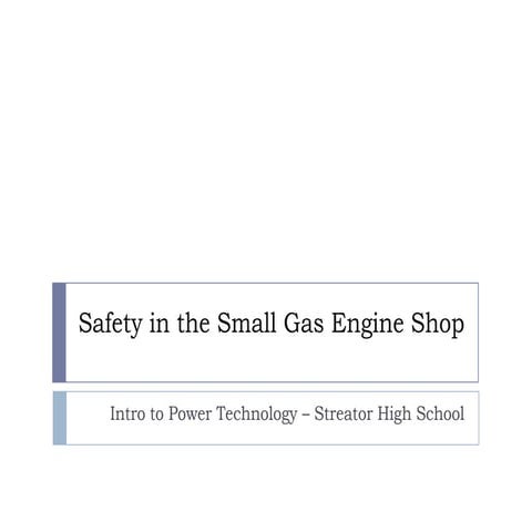 Chapter 1 small_engines | PPTX