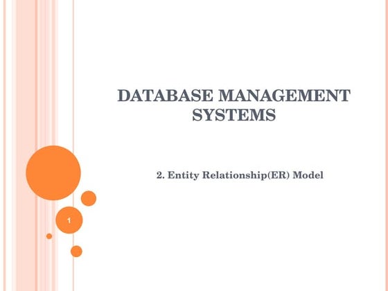 Entity Relationship design issues | PPTX | Databases | Computer Software and Applications