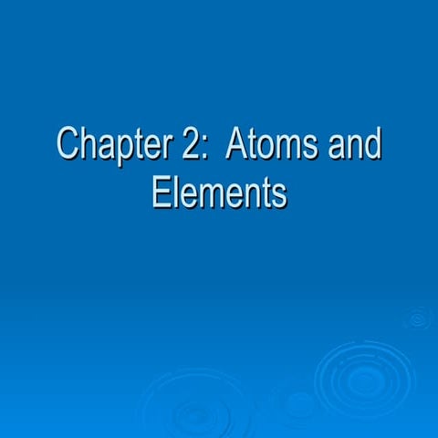Chapter 2 | PPT