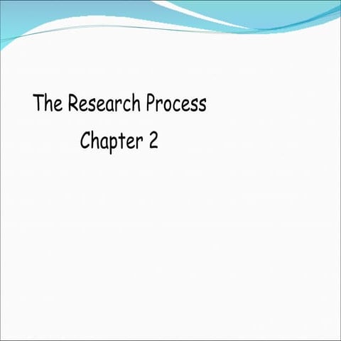 Research chapters 1 3 | PPTX