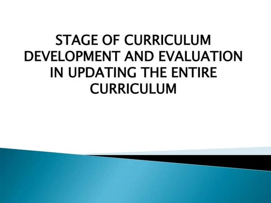Aims, goals and objective purpose in curriculum development | PPT