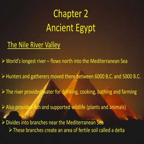 Chapter 2 - Ancient Egypt | PPTX