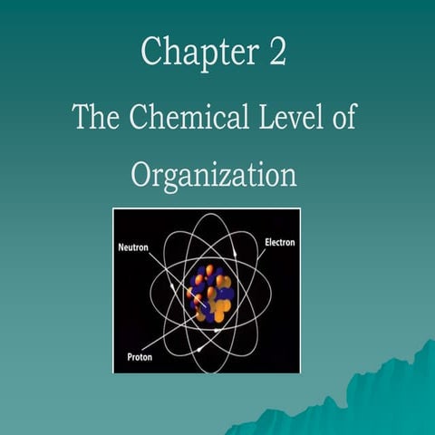 Chapter 2 | PPTX | Chemistry | Science