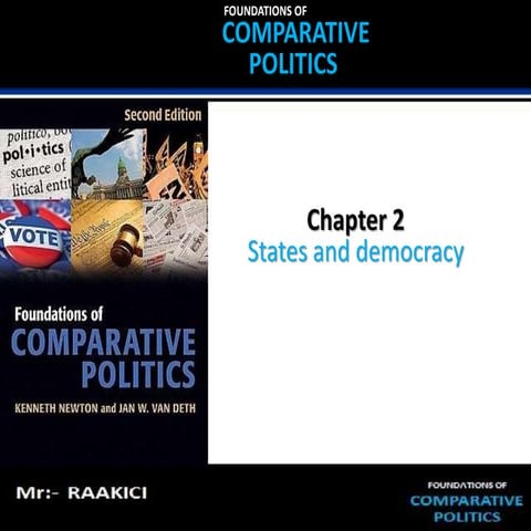 Chapter 2 States and democracy, by prof RAAKICI | PPT