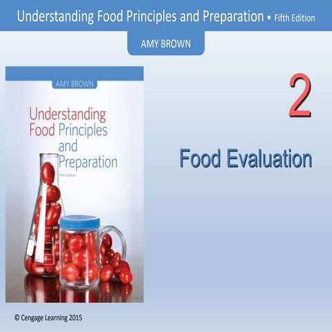 Chapter 2 Food Evaluation | PPTX