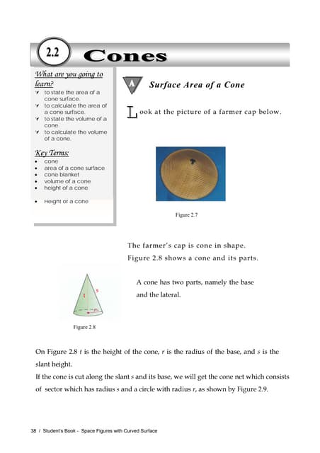 Cylinders, cones and spheres | PPTX