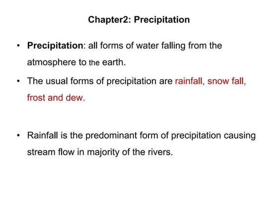 Rainfall analysis (Solved Examples)_Week2_CVE3305.pdf | Weather | Science