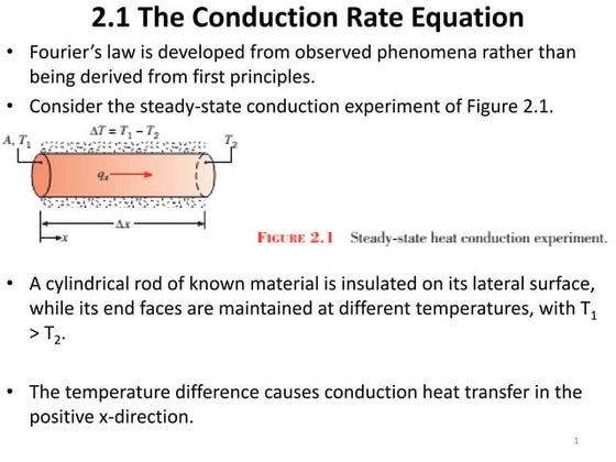 L2 fourier's law and the heat equation | PDF | Physics | Science