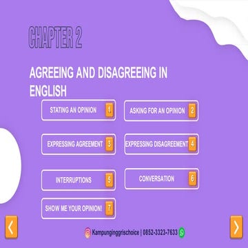 Agreeing and disagreeing in English .pptx