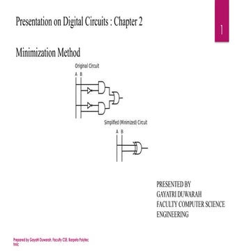 Digital Circuits, important subject in CS | PPTX