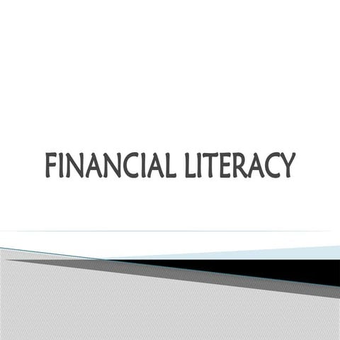 financial literacy and the relationship to the eocnomy.pptx