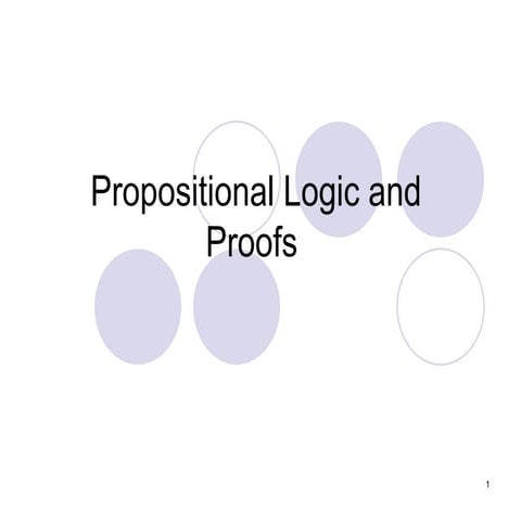 Propositional Logic and Predicate and their usecase | PPT