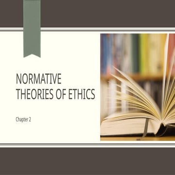 Consequentialist and Non-consequentialist theory | PPTX