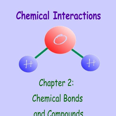 Chapter 2 Bonds and Compounds w-clips | PPT