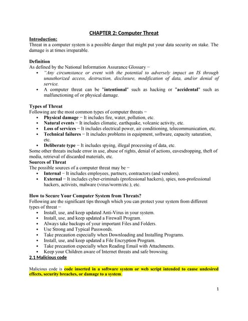 ANATOMY OF A COMPUTER VIRUS.pptx | Operating Systems | Computer Software and Applications