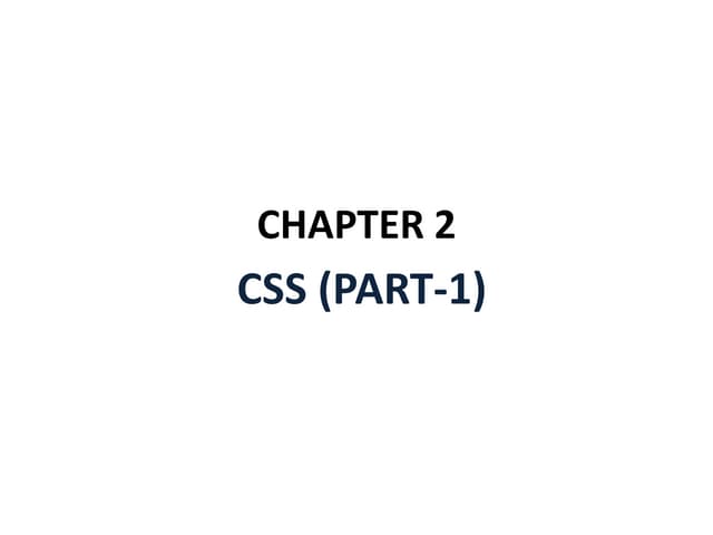 Std 12 Computer Chapter 2 Cascading Style Sheets And Javascriptpart 1 7304