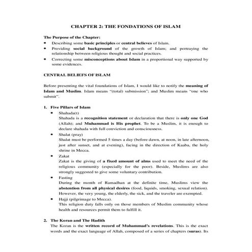 The origins of islam sswh5ab | PPTX