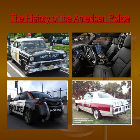 Walker Chapter 2 history of the american police | PPT