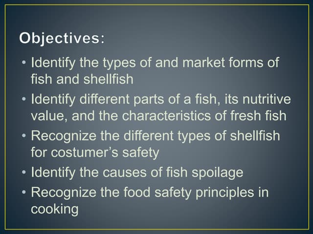 Preservation of fish | PPTX