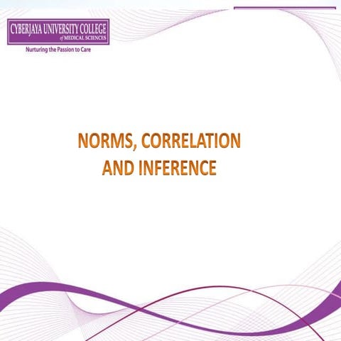 Chapter 2 Norm Correlation And Regressionppt 