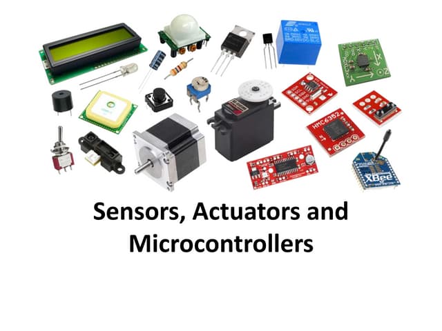Sensors and actuators | PPT