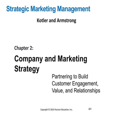 Chapte2 strategic marketing management | PDF