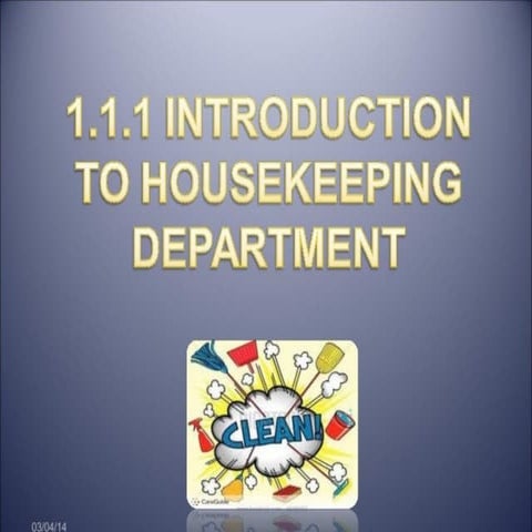 Chapter 2- The Housekeeping department.pptx