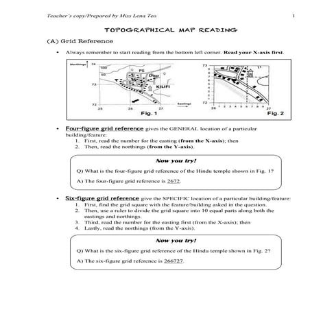 Chapter 2 - Topo Map Reading | PDF