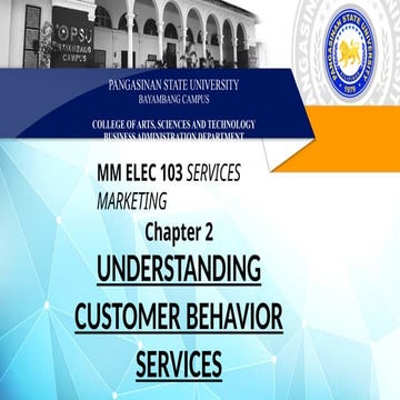 Chapter 2 - Understanding Customer Behavior in Services.pptx