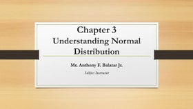 Lecture 4 The Normal Distribution.pptx