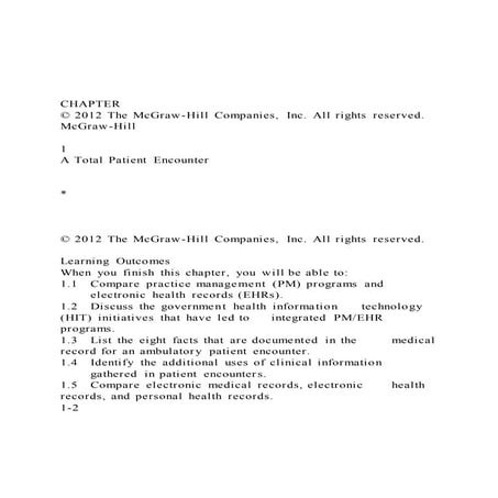 CHAPTER© 2012 The McGraw-Hill Companies, Inc. All rights r | DOCX