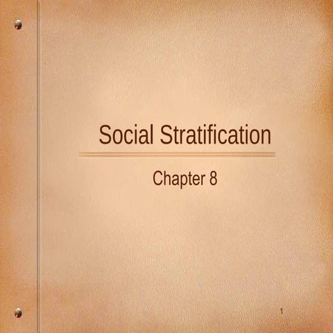 Social Stratificaton | PPT