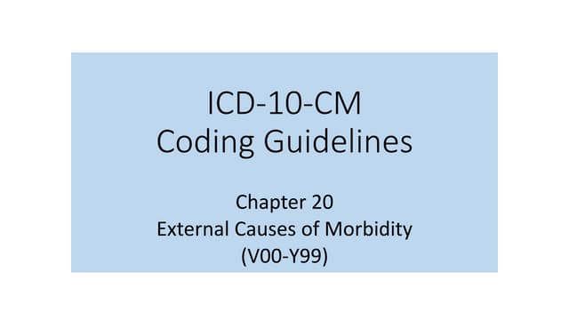 Chapter 4 ICD-10-CM Coding Guidelines | PDF